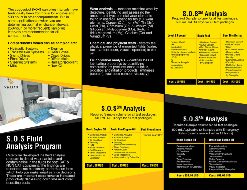 S.O.S Fluid Analysis | MACORP CAT
